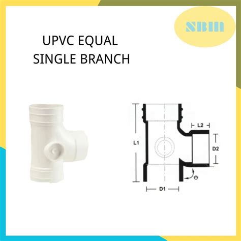 Upvc Equal Single Branch Upvc Product Pvc Upvc Poly Hansen Conduit Pipes And Fittings