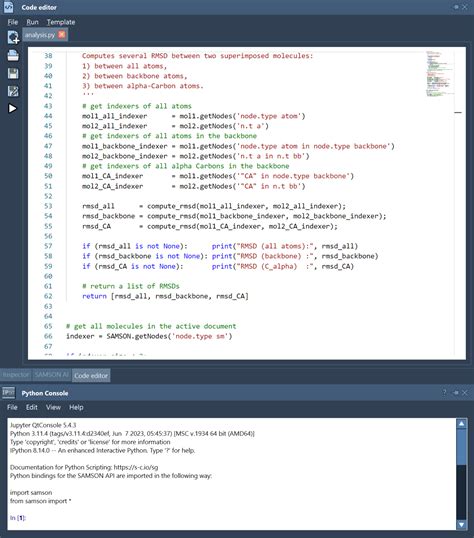 Integrated Python Development Environment Samson Documentation Center