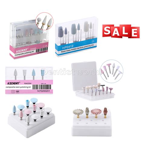 Dental Composite Polishing Burs Kit For Low Speed Handpiece Wheel Ra
