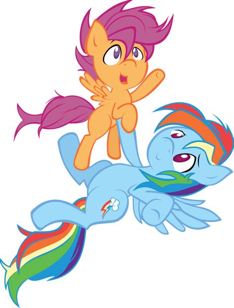 Mlp R34 Rainbow Dash And Scootaloo