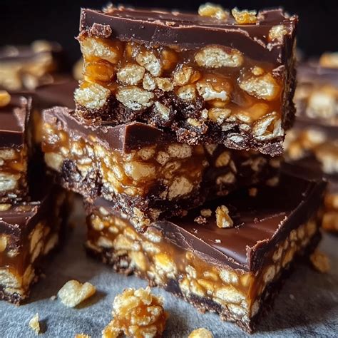 No Bake Crispy Snickers Bars My First Recipe All About Baking Cooking Kitchen And More