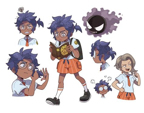 Gastly Sada And Raifort Pokemon And 2 More Drawn By Kianamai