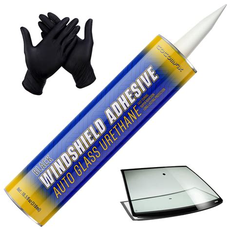 Polyurethane Windshield Adhesive Bond Strongly And Cure Fast Black 310ml Welding