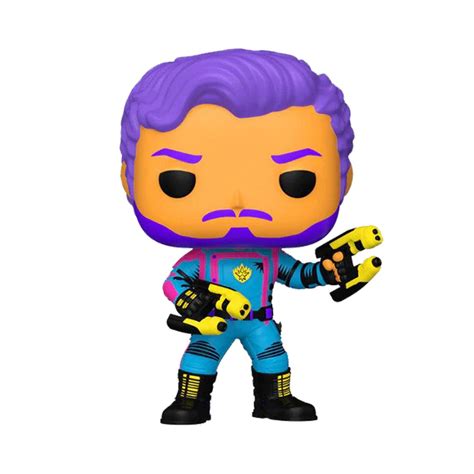 Funko Exc Marvel Guardian Of The Galaxy 3 Star Lord Blkltexc
