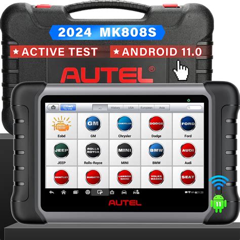 Autel Scanner Maxicom Mk808s 2024 Bidirectional Tool As Mk808bt Pro