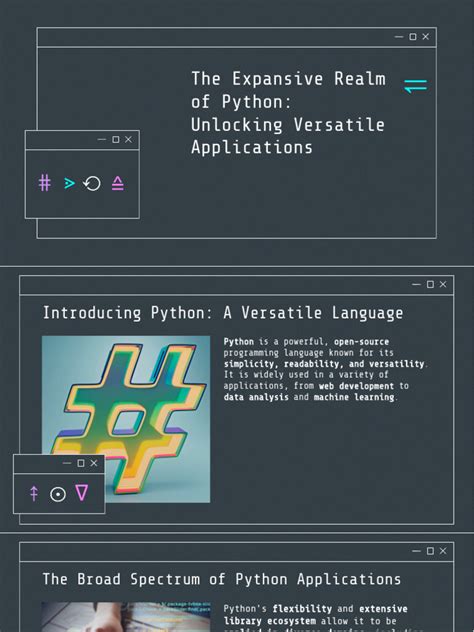 Exploring Pythons Versatile Applications Pdf Python Programming