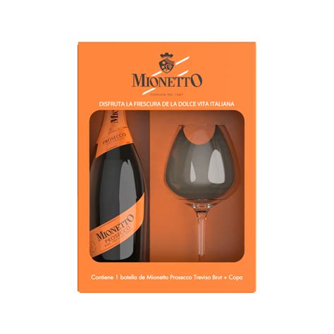 Vino Mionetto Prosecco Trevis Mas Copa De Cristal Vinos Whisky