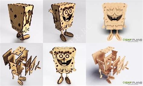 Spongebob Cdr Drawings For Laser Cutting Free Cdr Vectors Art For Free