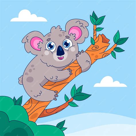 Happy Koala Clip Art