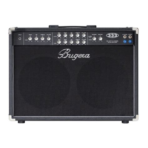 Bugera 333 Infinium Quick Start Manual Pdf Download Manualslib