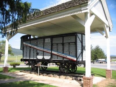 40 And 8 Boxcar Historical Marker