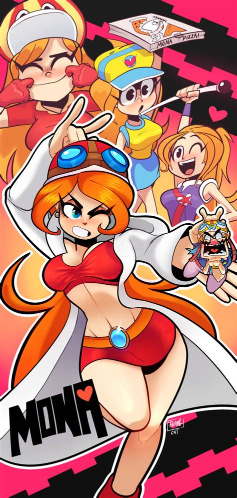 Mona Wario Ware By Yoselinfrankcat On Deviantart
