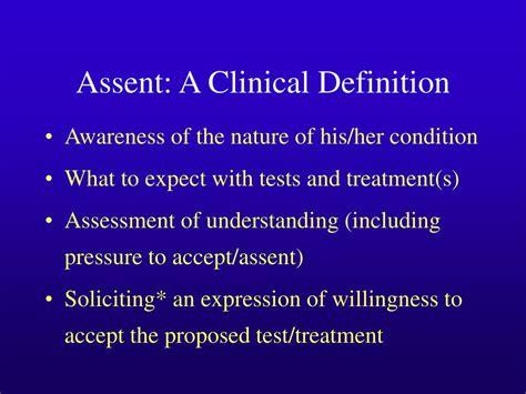 Assent Definition