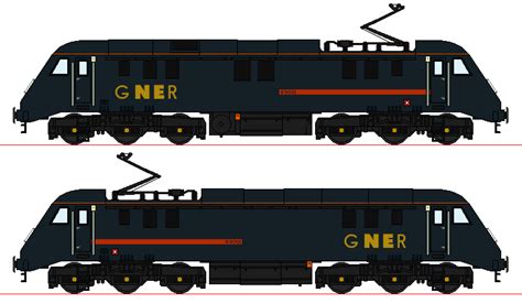 Gner Ex Br Class 89 No89001 By Pixeltrains18 On Deviantart