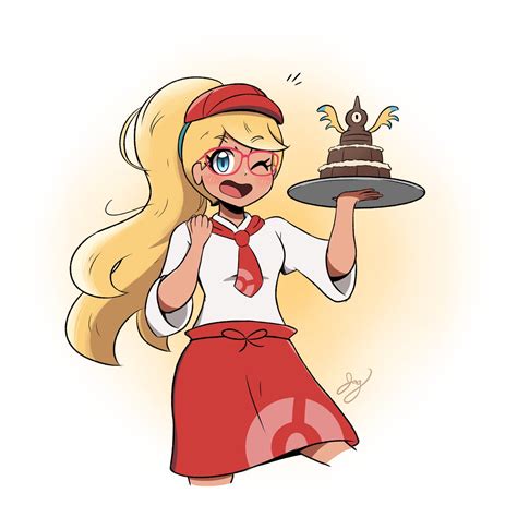 ポケモン「leah From Pokemon Cafe Mix 」 Inactive のイラスト