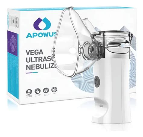 Portable Nebulizer Apowus Handheld Mesh For Breathing Parcelamento