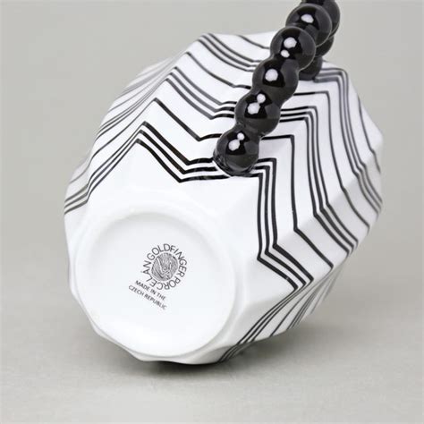 Hrnek Retro Z Cik Cak 400 Ml Porcelán Goldfinger Goldfinger