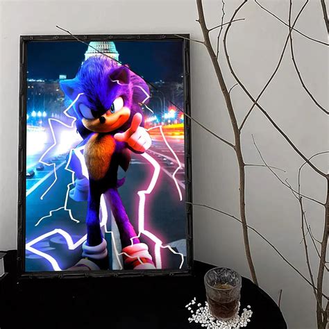 Electric Sonic Poster Sonic Shop Boutique Sonic