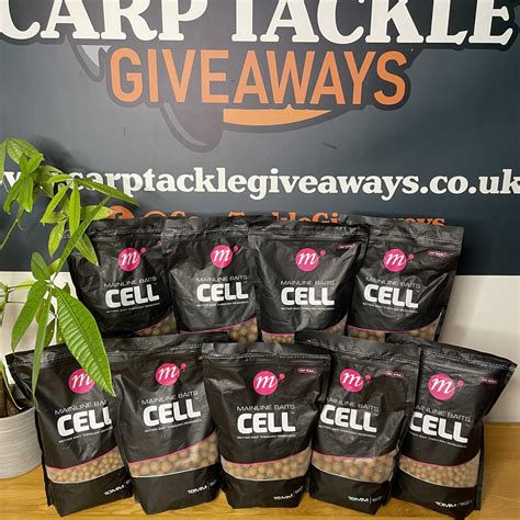 Mainline Cell Shelf Life Boilies Carp Tackle Giveaways
