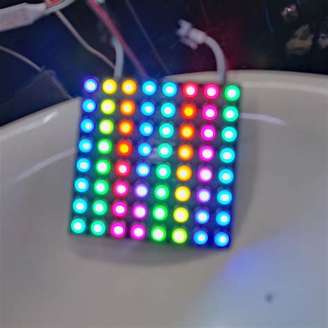 Ws2812b 8x8 Rgb Led Matrix Panel Individually Addressable
