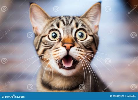 A Surprised Cat Meme Template Wide Eyes And Raised Eyebrows Concept