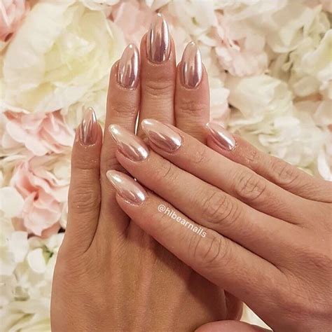 Pin By Erica Montes On Nails Pink Chrome Nails Pink Acrylic Nails