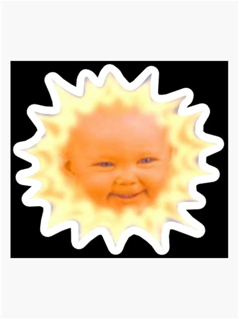 Teletubbies Sun Template