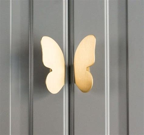 Butterfly Solid Brass Dresser Handle Pull Knob Pulls Handles Kitchen Cabinet Pull Handle Knobs