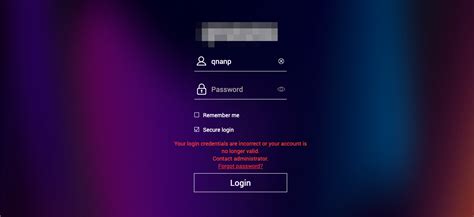How To Recover An Account Password In Qutscloud Qnap