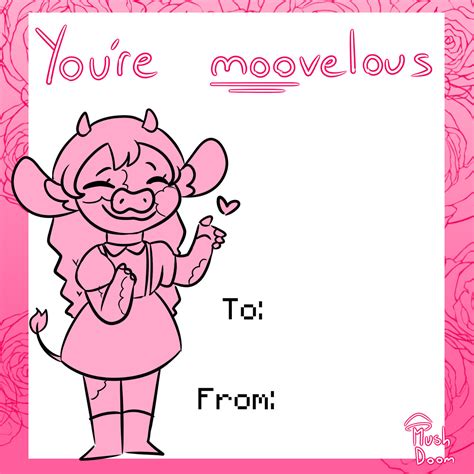 Nirah Valentines Card By Mushdoomowo On Deviantart