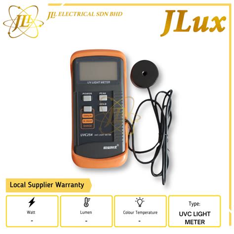 Jlux Uvc254 Meter Uvc Ray Light Meter Testerindicator Uvcmedical