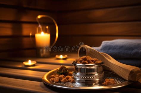 Interior Of Massage Room In Spa Generative Ai Stock Image Image Of
