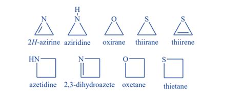Heterocyclic Compounds Nomenclature Types Applications