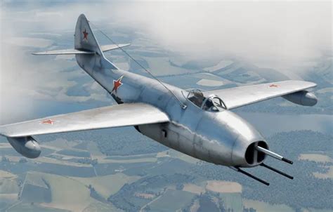 Download Wallpaper Ussr The Mig 9 Okb Mig Frontline Fighter Section