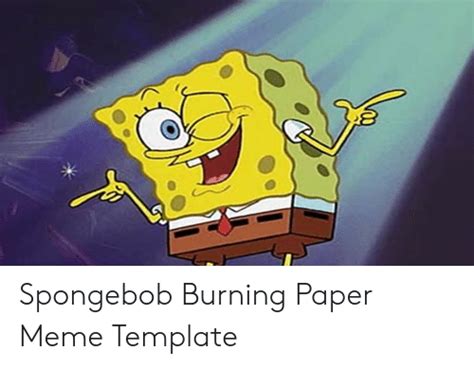 Spongebob Fire Meme Template 54 Koleksi Gambar