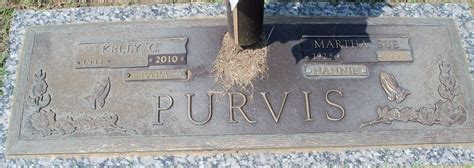 Martha Sue Gore Purvis 1927 1993 Mémorial Find A Grave