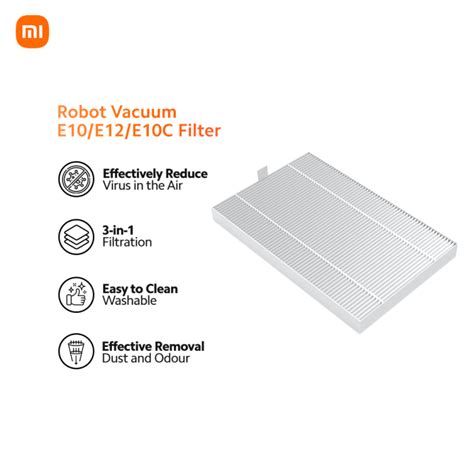 Xiaomi Robot Vacuum E10 E12 E10c Filter Lazada Ph