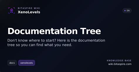 Documentation Tree