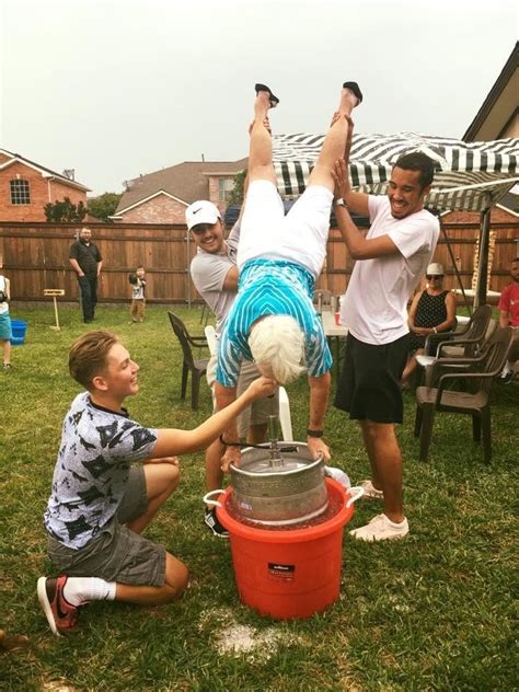 College Girl Keg Stand