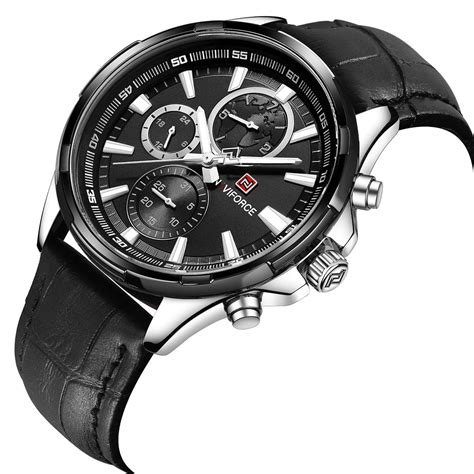 ساعة نافي فورس رجالي Nf9089s S B Elaraby Watches