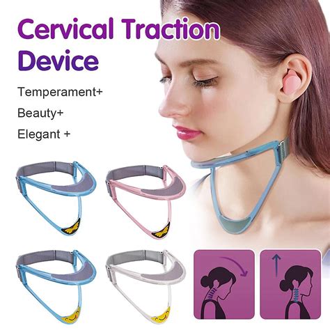 Dispositivo De Tracción Cervical Corrector De Postura Cuello Cervical