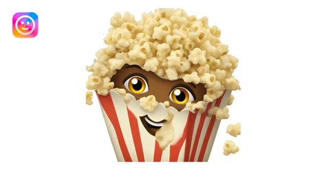 Coquette Popcorn Emoji Ai Emoji Generator