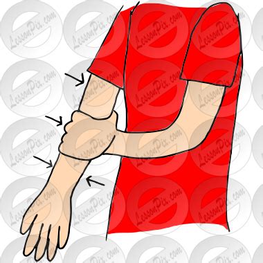 Squeeze Arm Picture For Classroom Therapy Use Great Squeeze Arm Clipart