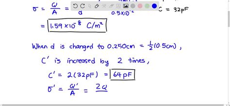 Solved A Capacitor Consists Of Two Parallel Plates But One Of Them Can