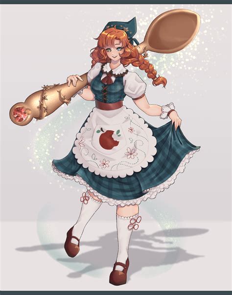 Oc My Cute Witch Dahlia Rcharacterdrawing