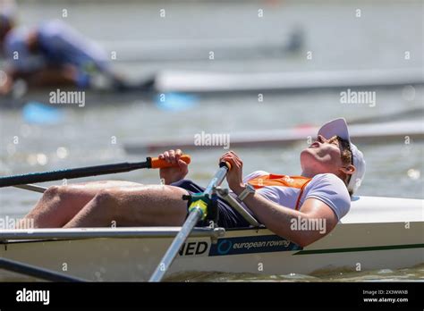 Szeged Hungary April 26 Lucas Keijzer Of The Netherlands During Day