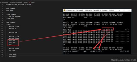 汇编基础 七 之常用跳转指令 什么时候跳转需要用到word ptr csdn博客
