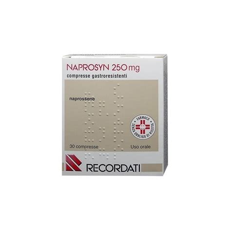 Naprosyn30 Cpr Gastrores 250 Mg Farmacie Ravenna