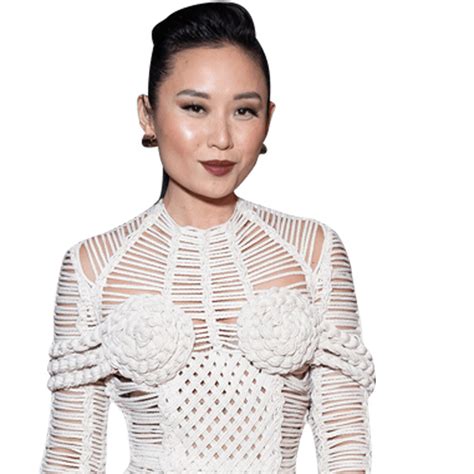 Li Jun Li White Dress Buddy Torso Up Cutout Celebrity Cutouts