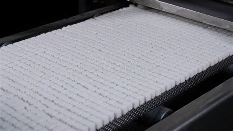 Refined Sugar On The Assembly Line Stock Video Video Of Dryer Line